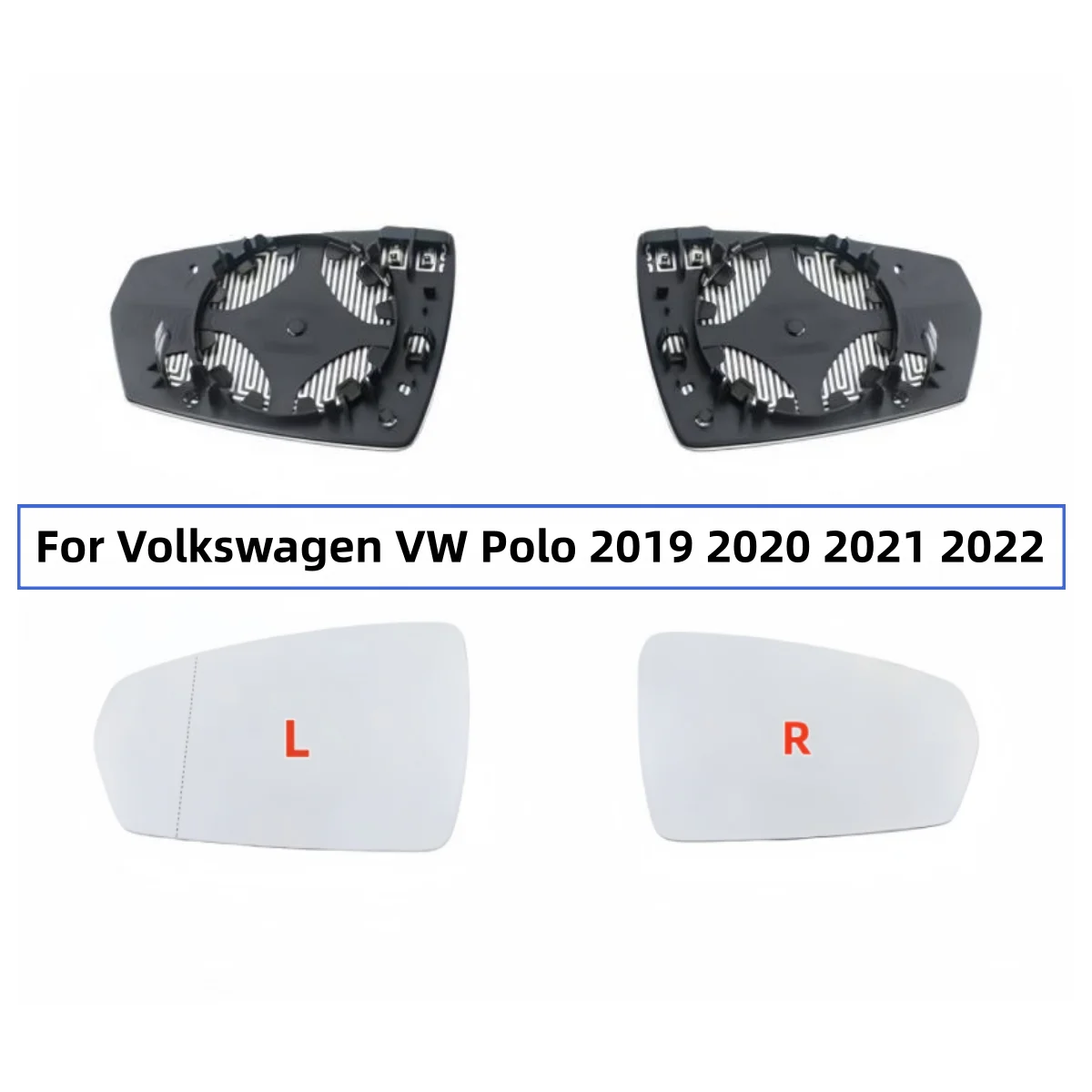 For Volkswagen VW Polo 2019 2020 2021 2022 Car Accessories Side ...