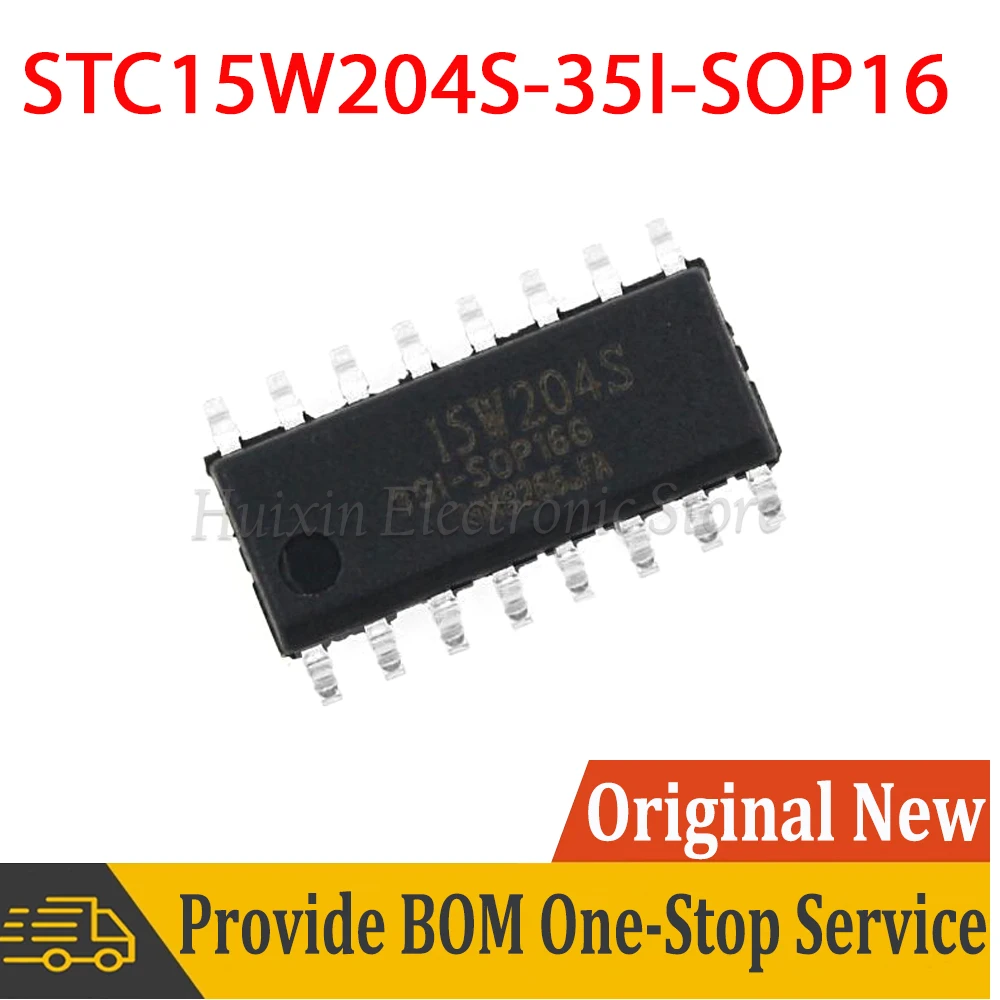 2-10pcs-STC15W204S-STC15W204S-35I-STC-15W204S-SOP16-STC15W204S-35I-SOP16-1T-8051-Microcontroller ...