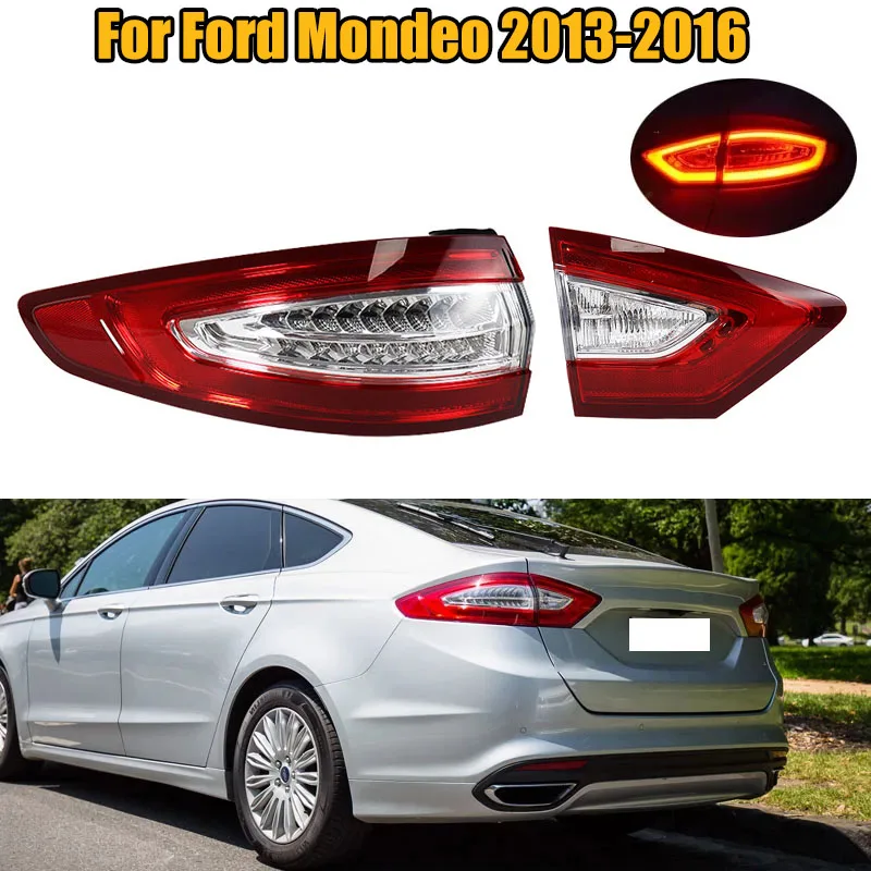 LED Rear Bumper Tail Lamp Tail Turning Signal Brake Lamp Warning Bumper ...