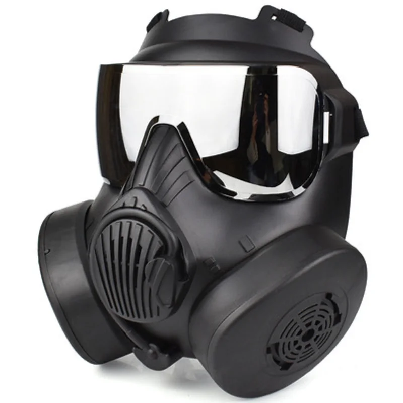Gas Mask Full Face Skull Tactical Protective Mask For Cosplay CS ...
