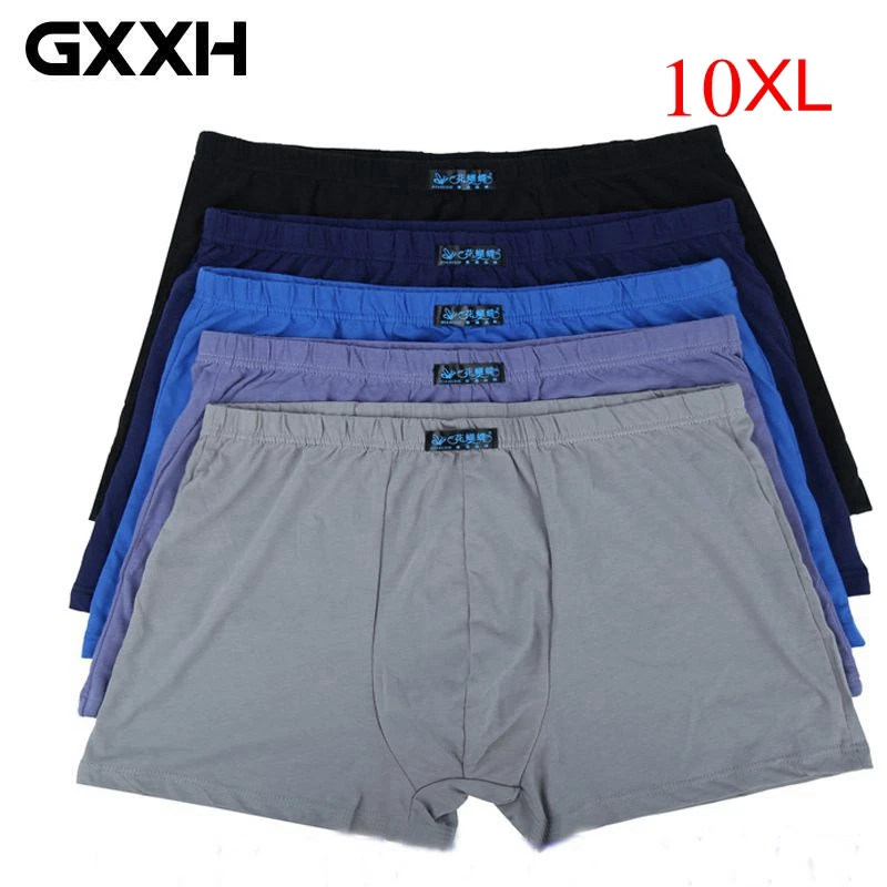 Extra Large 8xl 9xl 10xl Loose Male Cotton Underwears Lot Plus Size ...