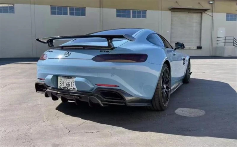 Real Carbon Fiber Spoiler For Mercedes Benz AMG GT GTS GTC C190 2015-2023 High Quality Rear Wing ...