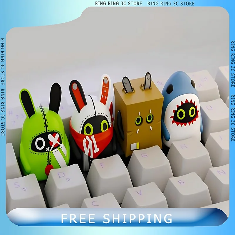 Zenless-Zone-Zero-Keycaps-Creative-Mechanical-keyboard-Keycaps-Genshin ...