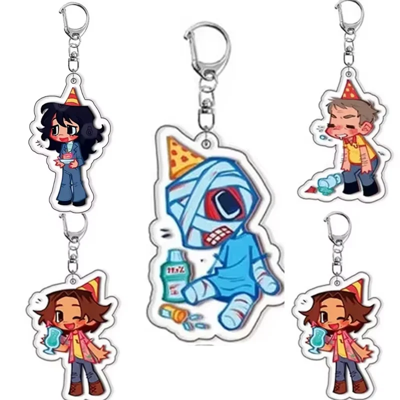Gifts Accessories Adventure Game Mouthwashing Chibis Keychain Anya ...