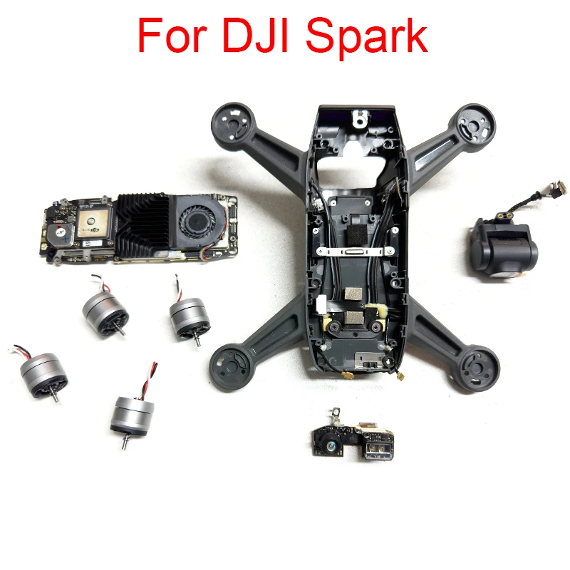 Spark-Middle-Frame-Shell-Camera-Core-Board-Gimbal-Motors-Cabo-PTZ-ESC ...