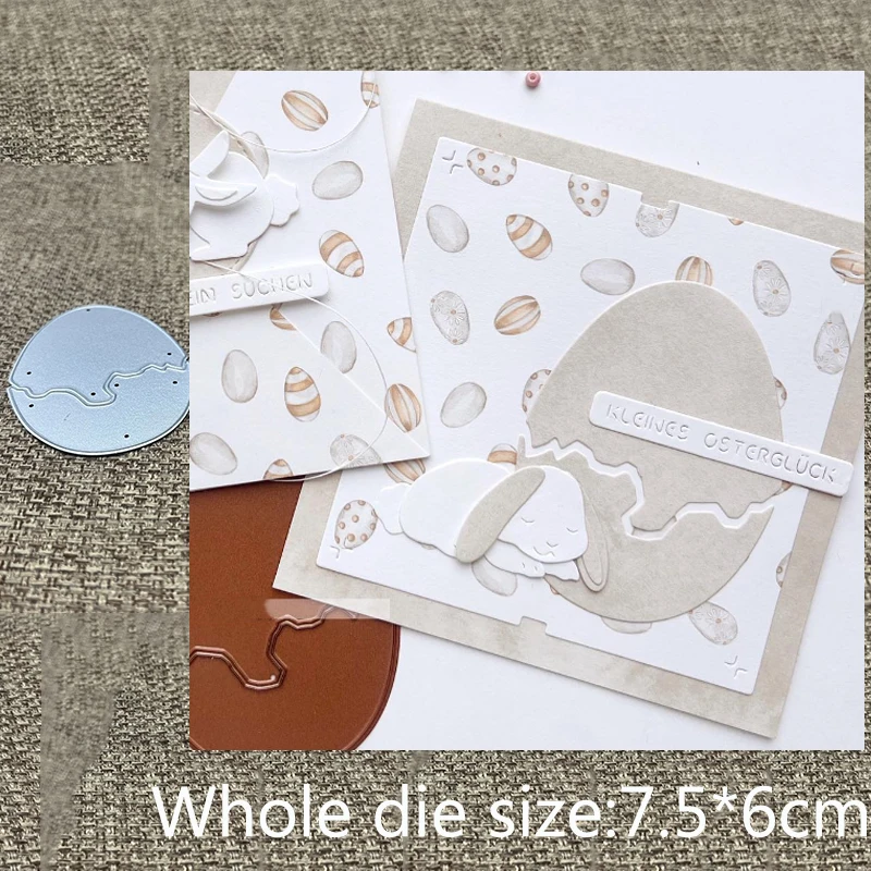 XLDesign-Craft-Metal-stencil-mold-Cutting-Die-Split-eggshell-decoration ...