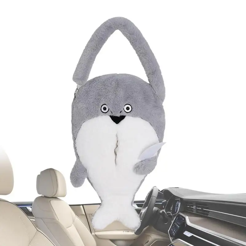 Cartoon-Animal-Cat-Tissue-Box-Plush-Tissue-Dispenser-Hang-Paper ...