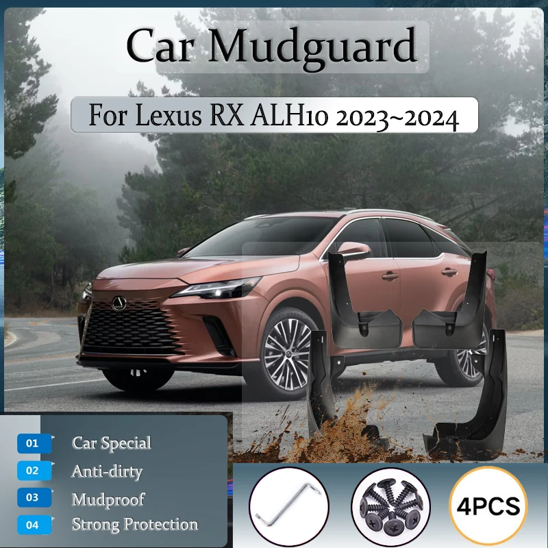 Car-Mud-Flaps-Fit-For-Lexus-RX-ALH10-2023-2024-Anti-splash-Mudguards ...