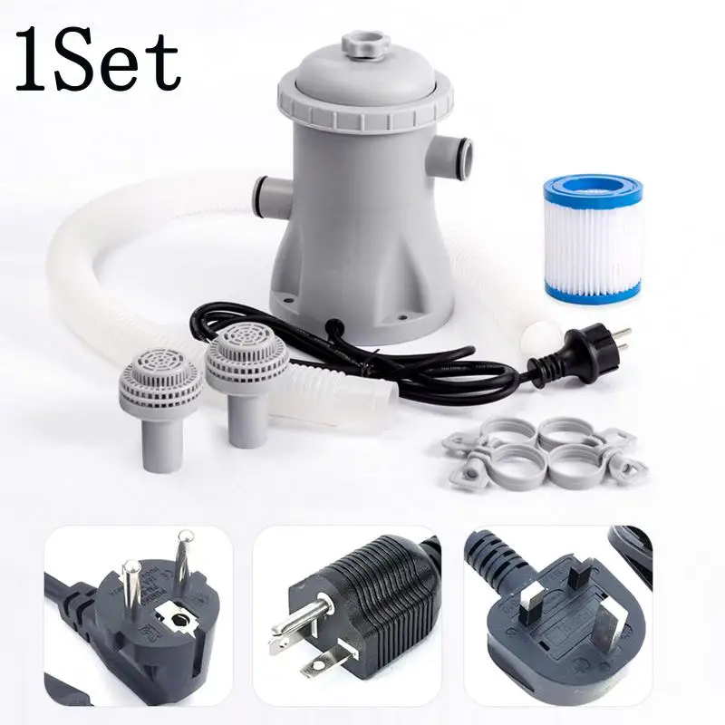 220V-Electric-Swimming-Pool-Filter-Pump-Above-Ground-Paddling-Pool ...