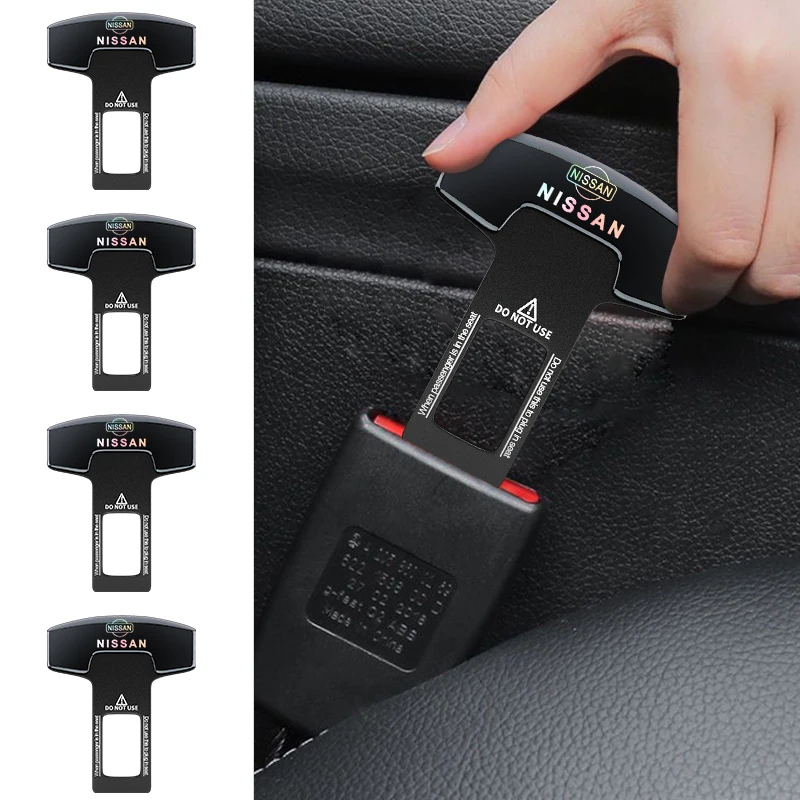 Hebilla de Metal para cinturón de seguridad de coche, emblema ...