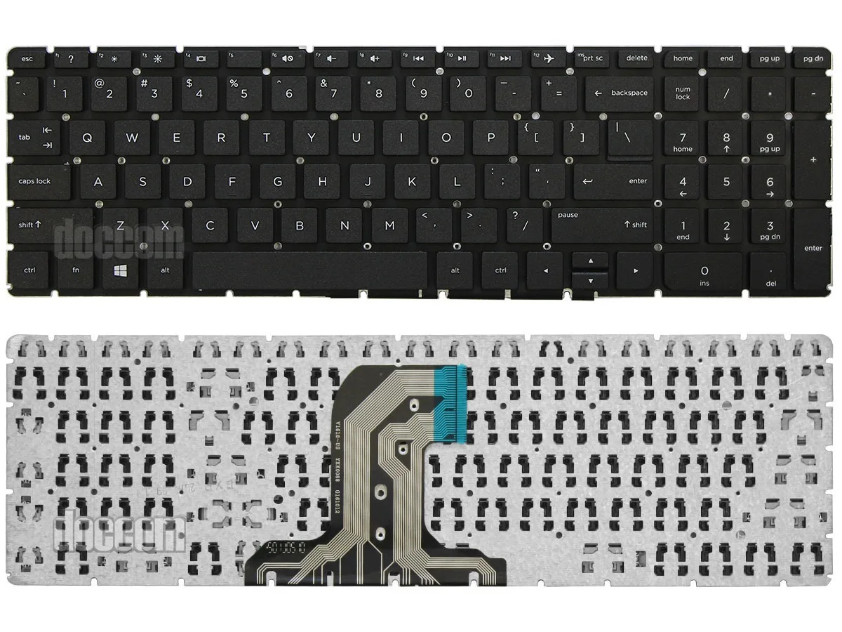 Compatible-Keyboard-Notebook-HP-15-ac135ds-15-ac145ds-15-af100nc-15 ...