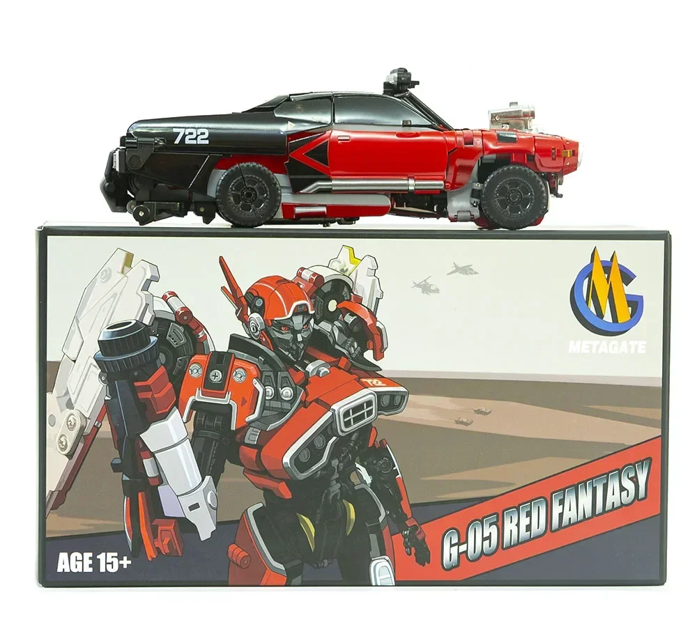 New Transform Robot Toy MetaGate G-05 MG-05 Red Fantasy Shatter Movie ...