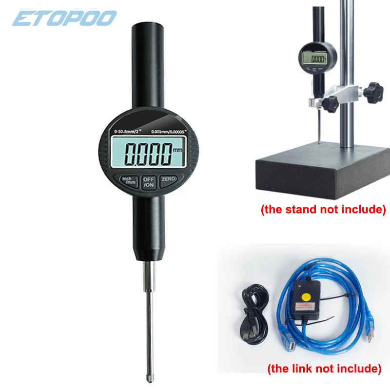 0 001mm Digital Dial Indicator | Digital Dial Indicator 0.001mm - 0 ...