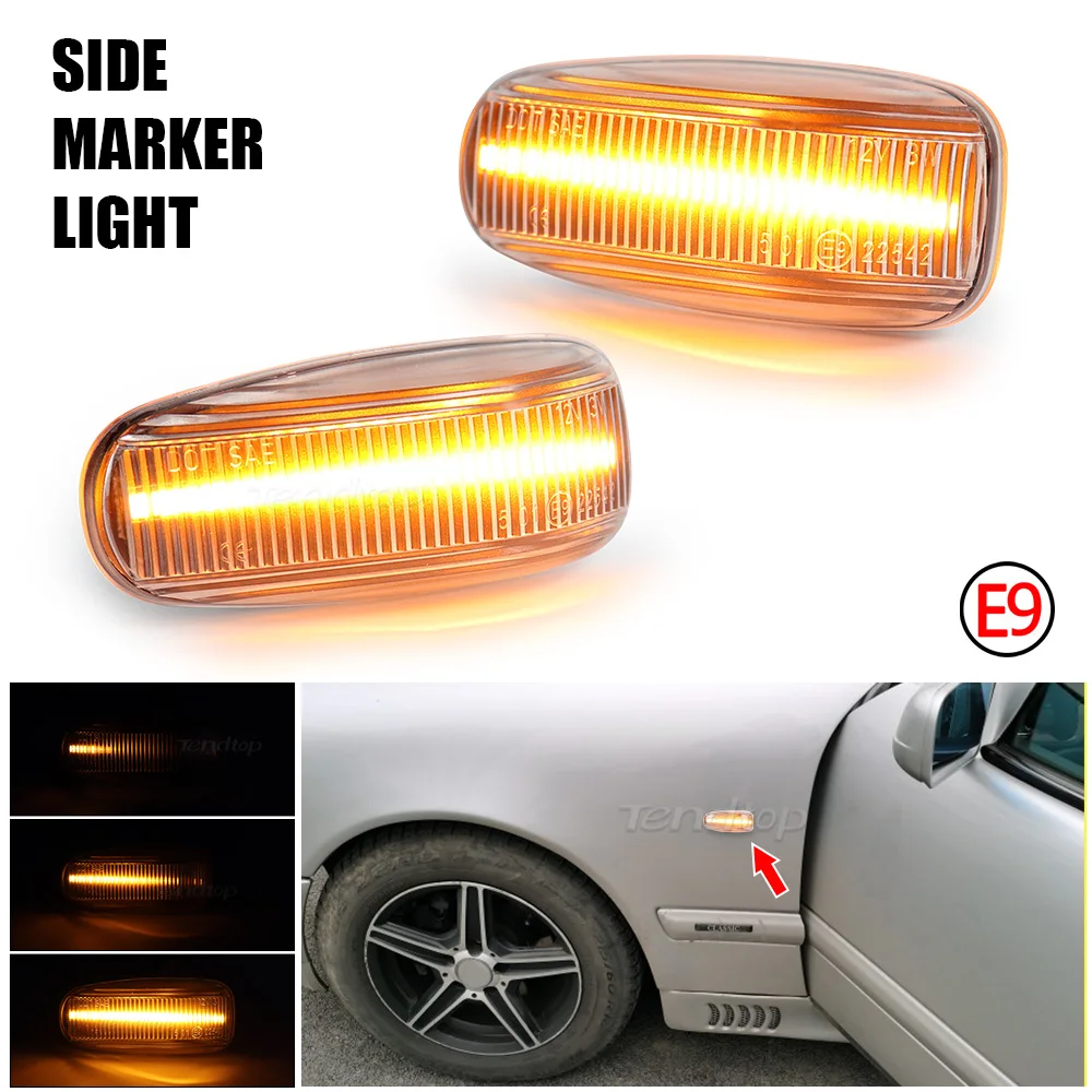 Sequential-Flashing-Light-Dynamic-LED-Turn-Signal-Side-Marker-Lamp-For ...