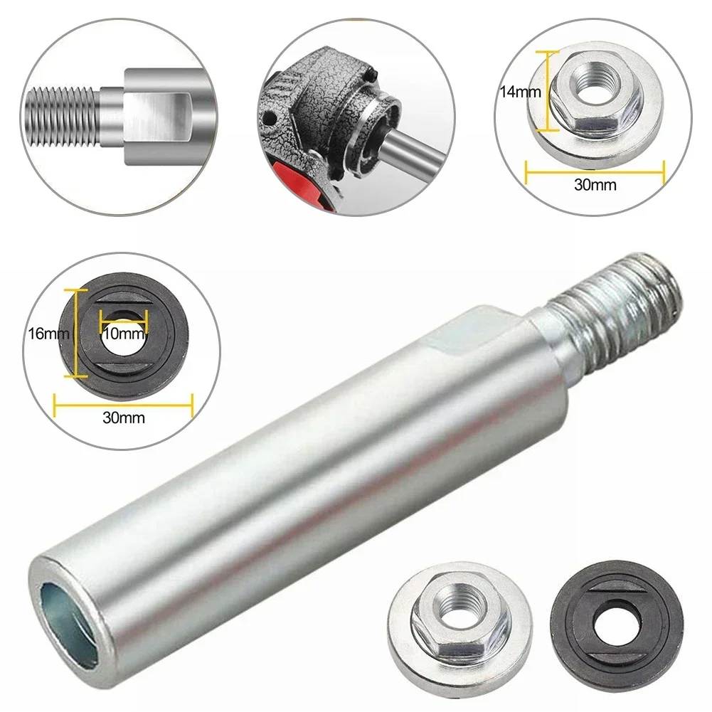 80mm-Angle-Grinder-Extension-Connecting-Rod-M10-Thread-Adapter-Shaft ...