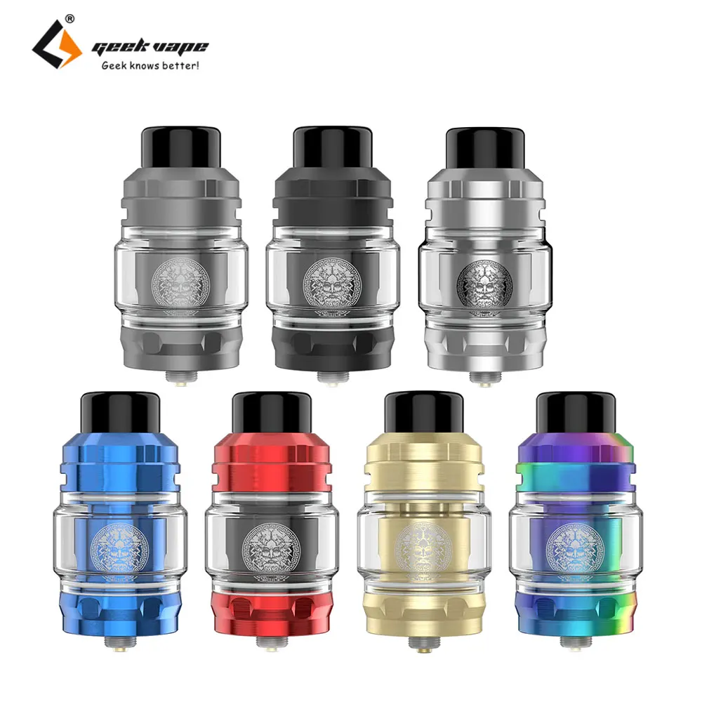 Original Geekvape Zeus Sub Ohm Tank 5ml with Mesh Z1 Coil 0.4ohm/0.2ohm ZEUS SUBOHM For Aegis ...