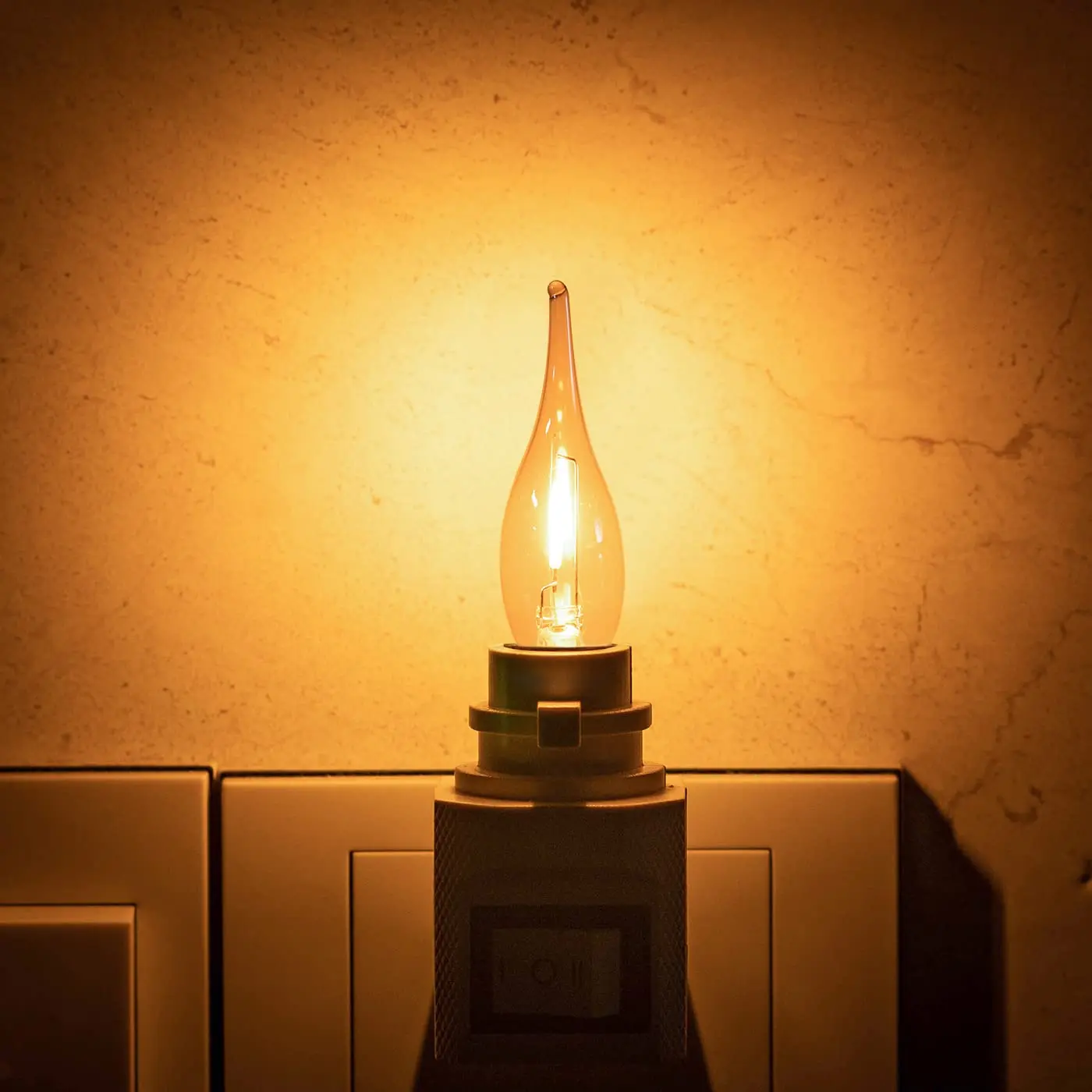 Light Bulb Candle
