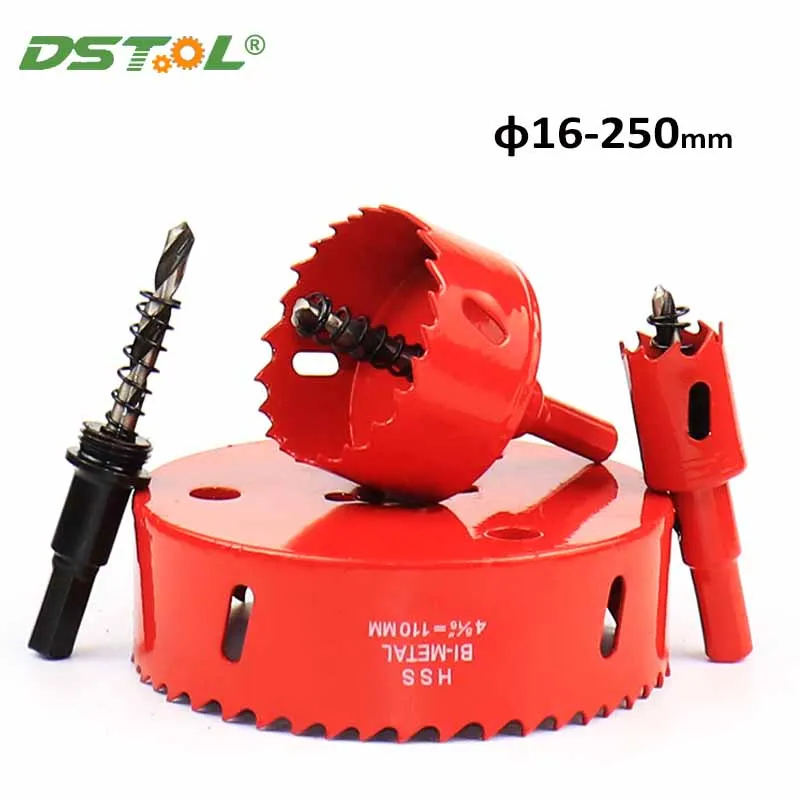 M42-Bi-Metal-Hole-Saw-Drill-Bits-Drilling-Crown-For-Metal-Iron-Aluminum ...