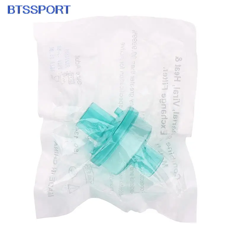 Disposable Bacteria Filter Breathing System Filters HME HEPA Ventilator ...