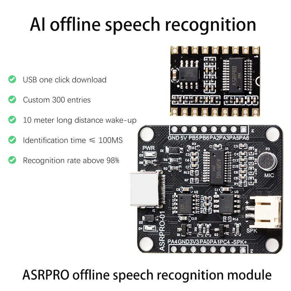 ASR-PRO-voice-recognition-module-serial-port-one-click-downloading ...