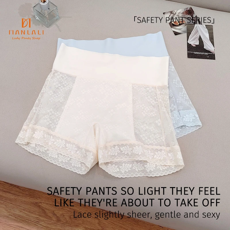 Safety-Shorts-High-Waisted-Sexy-Lace-Women-Summer-Anti-Chafing ...