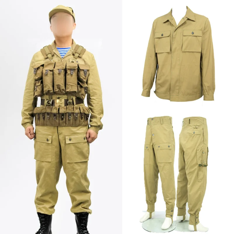 Traje-de-combate-Mabuta-sovi-tico-conjunto-de-lona-de-algod-n-Vdv-traje ...