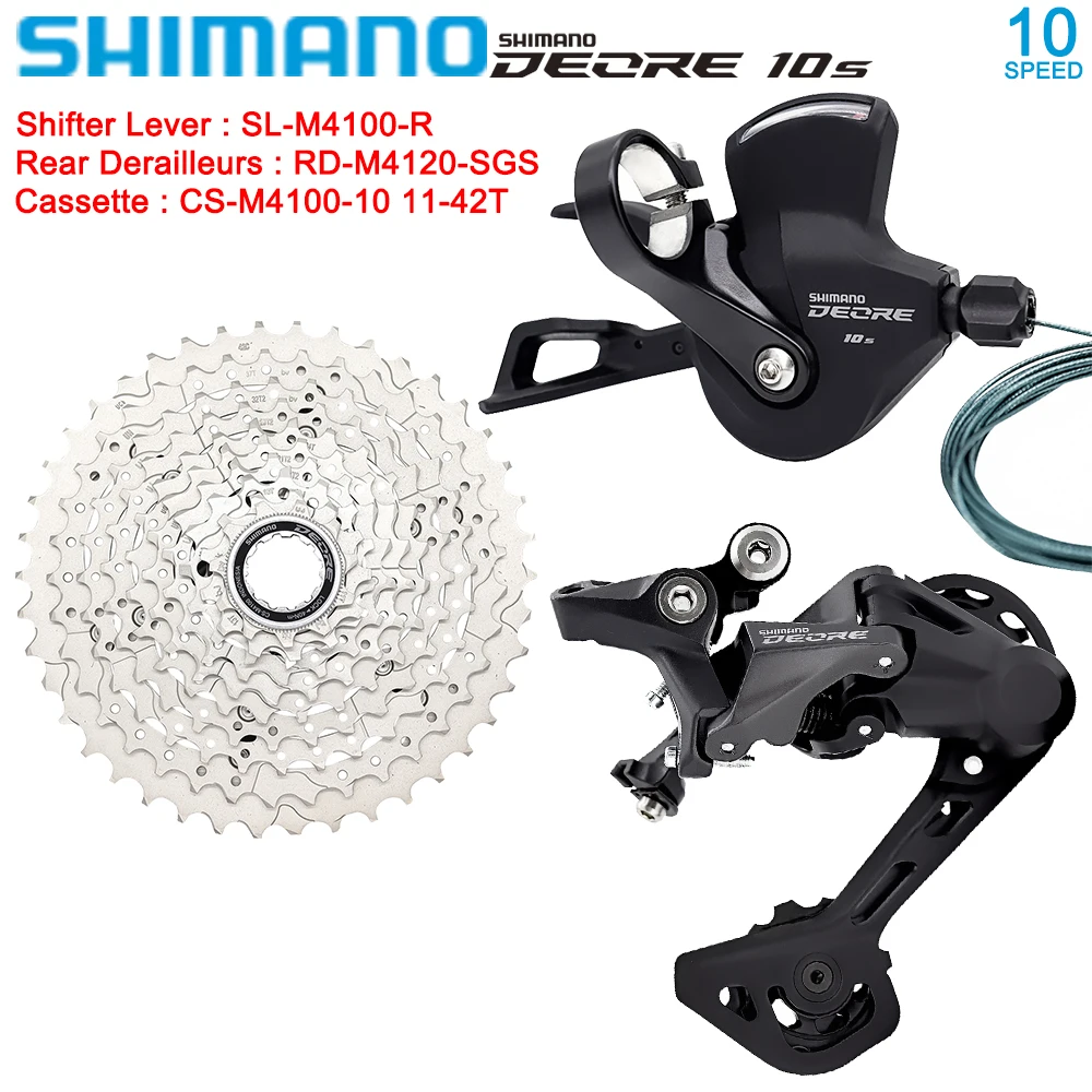 Набор скоростей SHIMANO DEORE M4100 1X1 0 для горного велосипеда ...