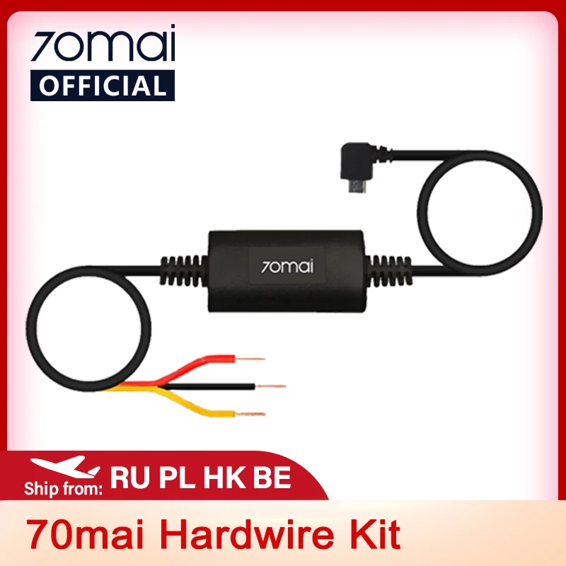 70mai Parking Surveillance Cable For 70mai 4k A800s A500s D06 D07 D08 ...