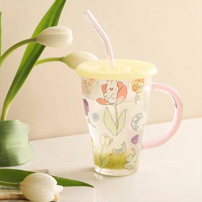 Cute-Rabbit-High-Borosilicate-Tea-Cup-Personal-Special-Summer-Water-Cup ...