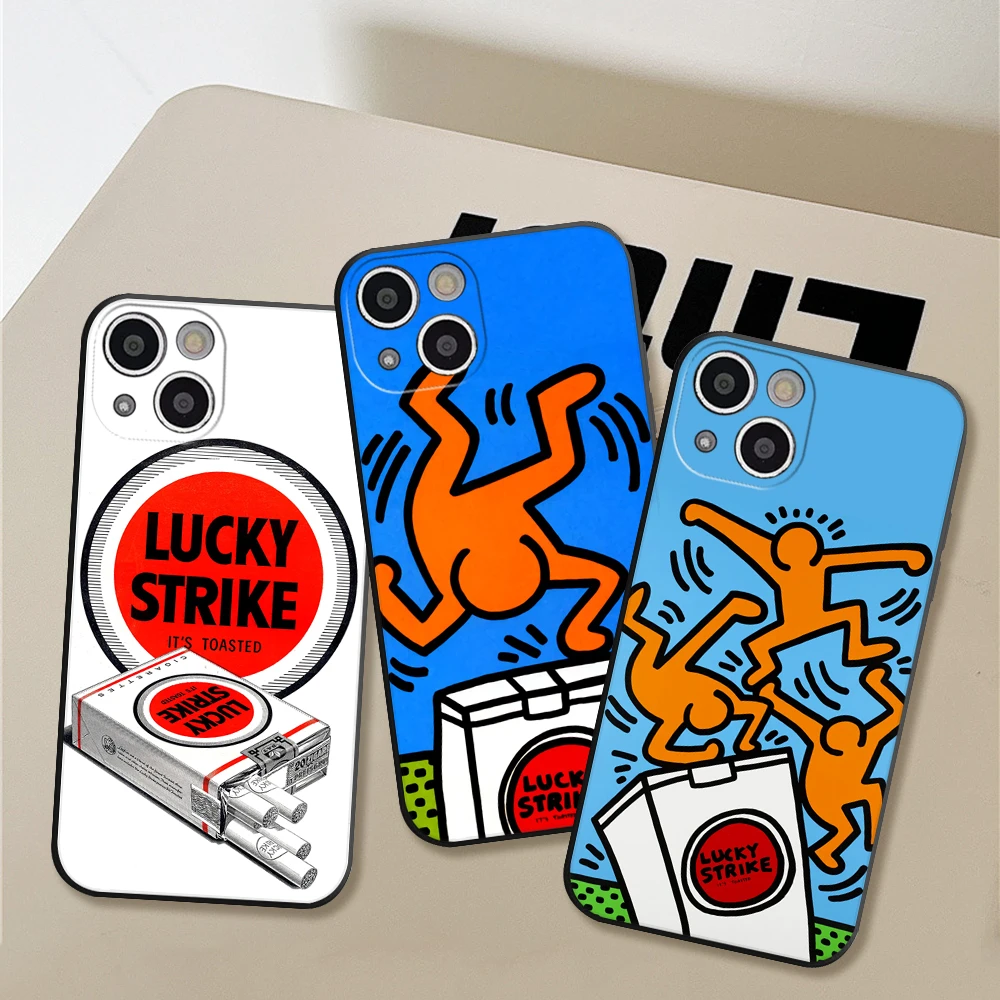 Fashion Cool Popularity Lucky Cigarette Phone Case for Iphone14 11 12 ...