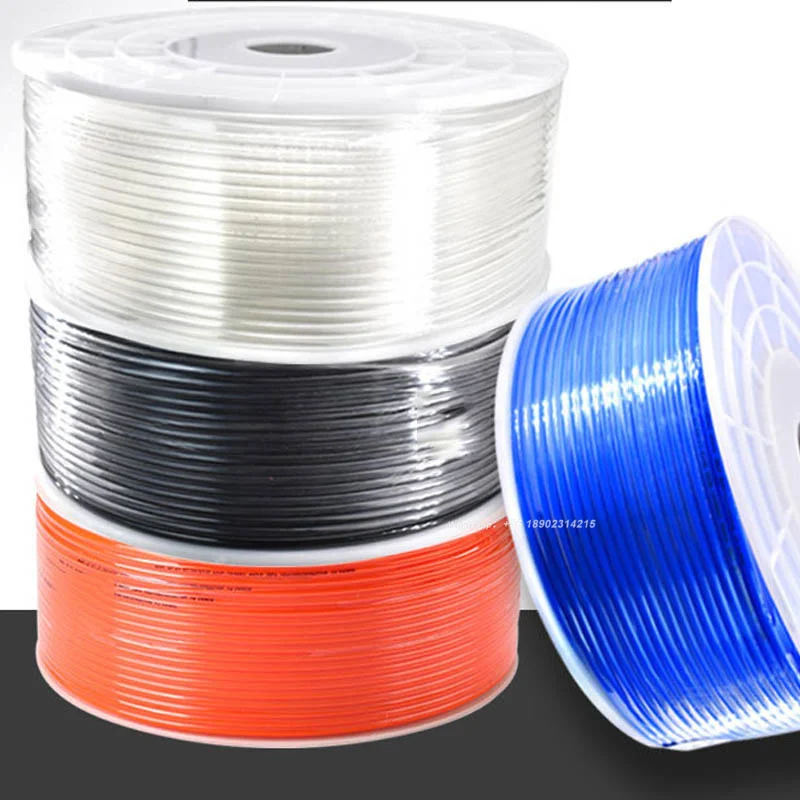 5 Meter 8mm 6mm 4mm 10mm PU Pneumatic Hoses Tube Pipe 12mm 14mm 16mm Air High Pressure Hose For ...