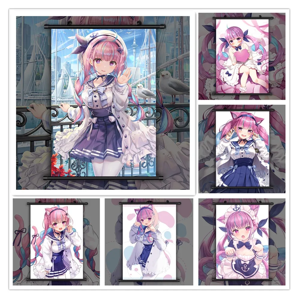 DIY-5D-Diamond-Painting-VTuber-Minato-Aqua-HD-Anime-Full-Diamond ...