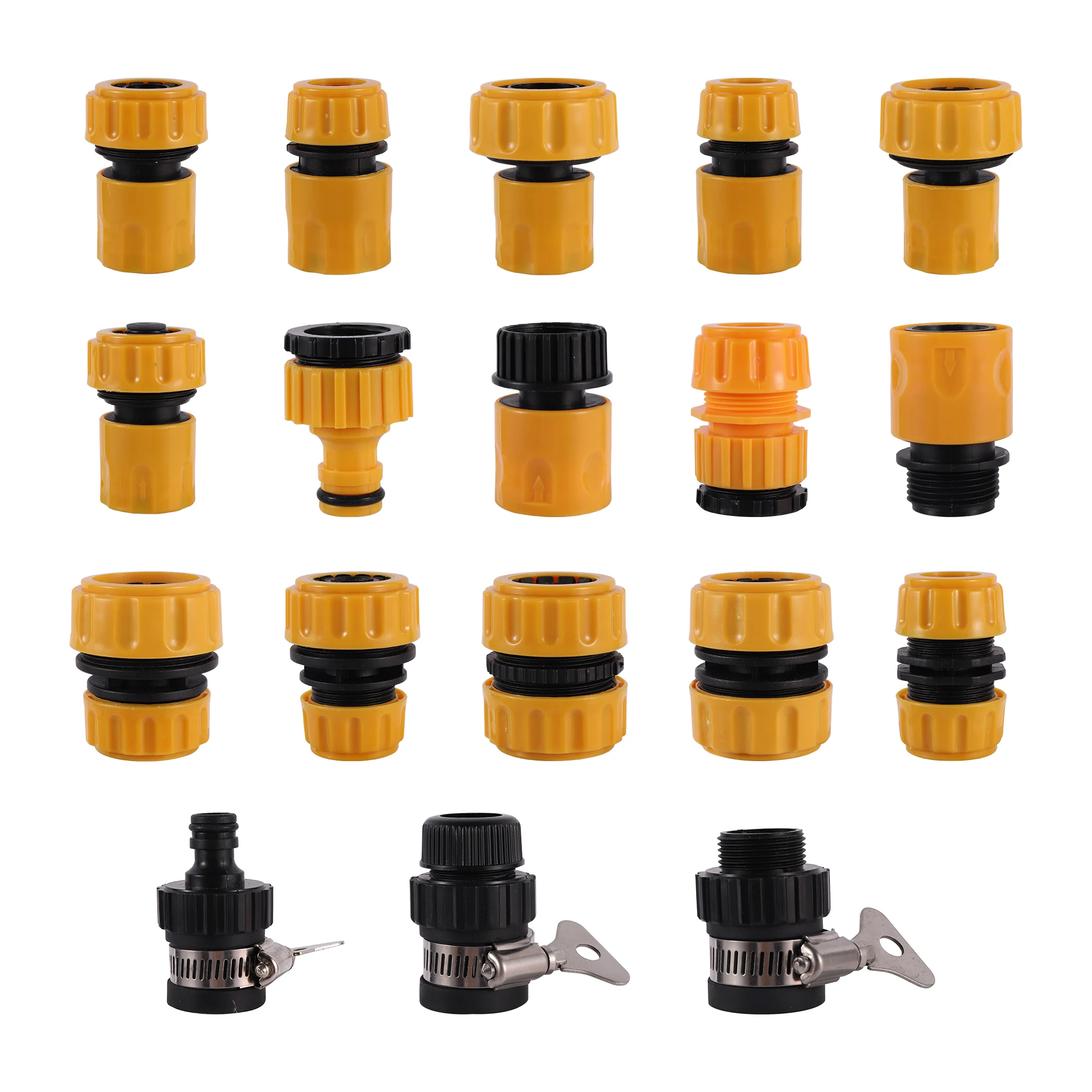 1Pc 1 2 3 4 5 8 1 Inch Garden Hose Quick Coupling 12 16 25mm jpg