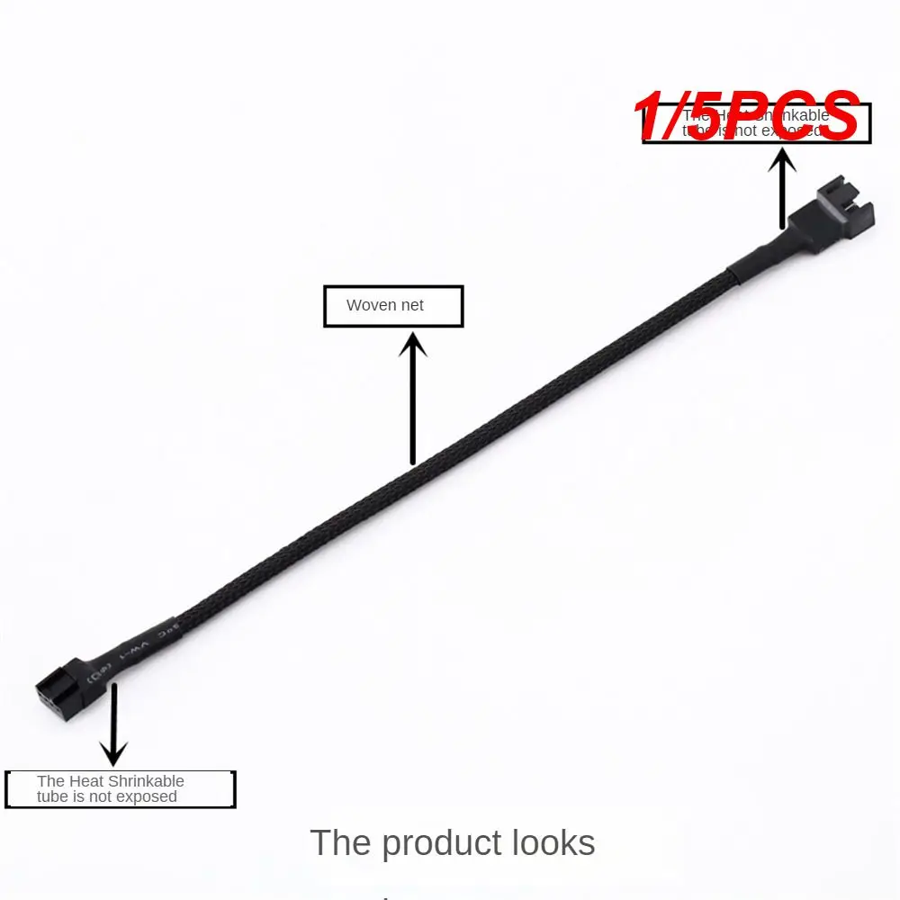 1-5PCS-Cpu-Fan-Cable-Aging-Resistance-High-And-Low-Temperature ...