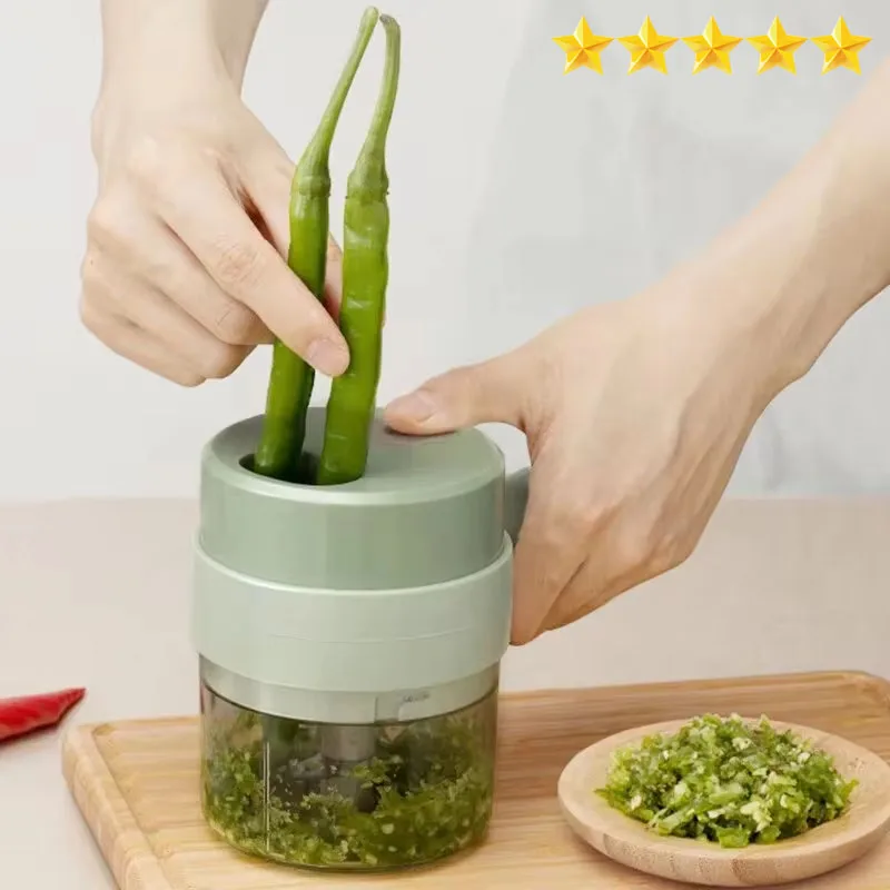 Hot-sales-1PC-Vegetable-Cutter-Cordless-Electric-Garlic-Utensil ...