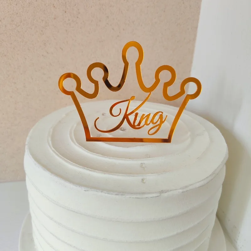 King Crown Cake Topper