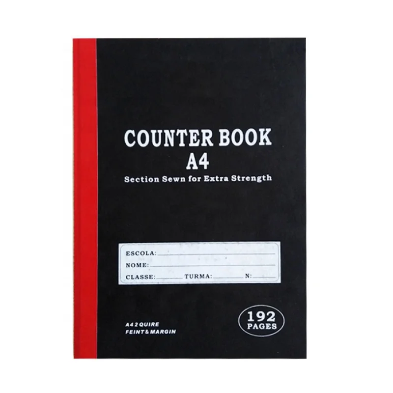 Cheap Wholesale African Thin Film Cover Counter Books A4 2 quire ...