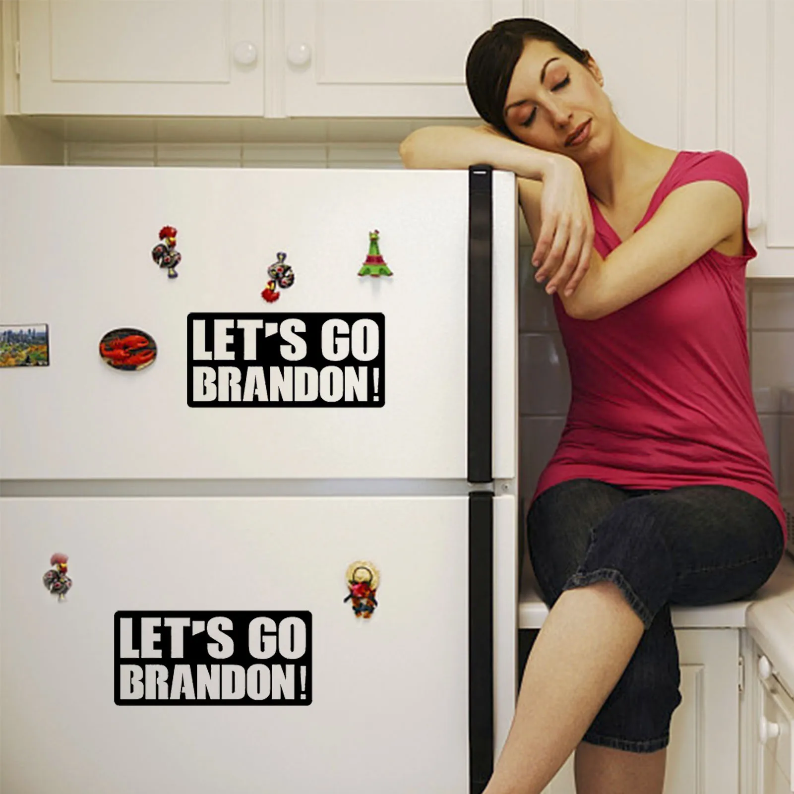 Let's GO Brandon Car Stickers FJB Sticker Rear Windshield Poster Decal ...
