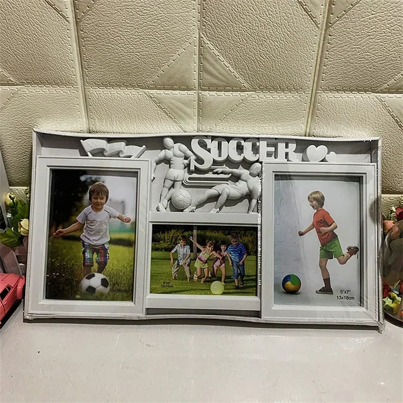 Soccer-Football-Photo-Frame-Plastic-Wall-Mounted-Photo-Frame-Wedding ...