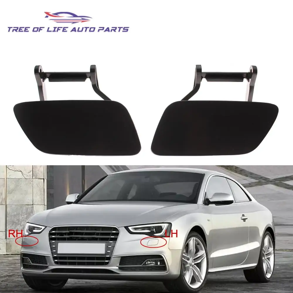 Front-Headlight-Washer-Cover-Cap-Primers-For-Audi-A5-S5-2012-2016-8T0 ...