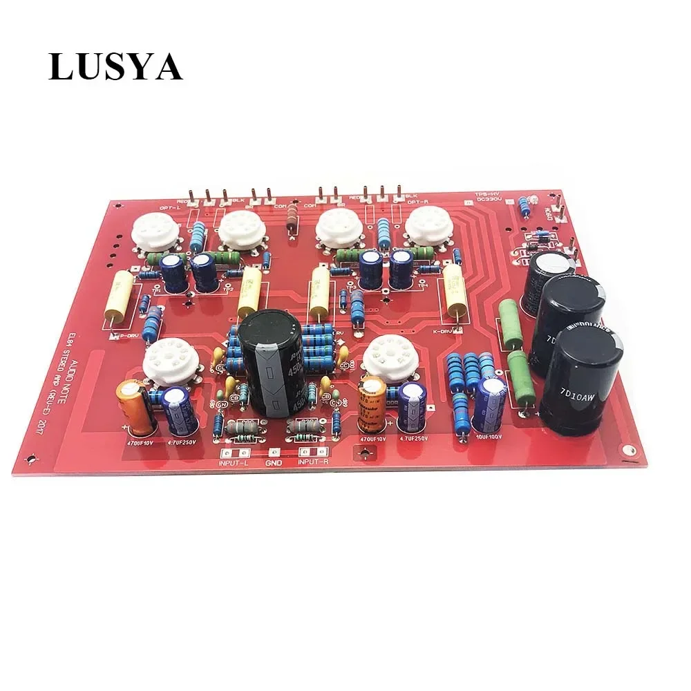 Lusya-Hi-End-Stereo-Push-Pull-EL84-Vaccum-Tube-Amplifier-PCB-DIY-Kit ...