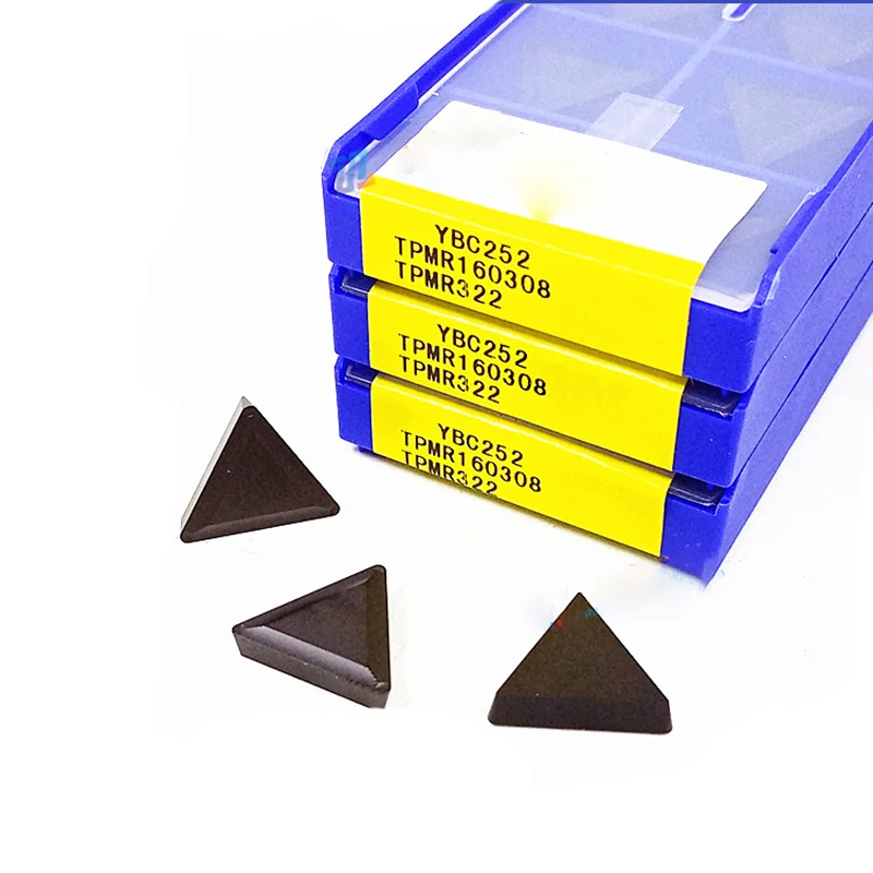 10PCS TPMR160304 TPMR160308 YBM251 YBC251 YBC252 Carbide Insert CNC ...