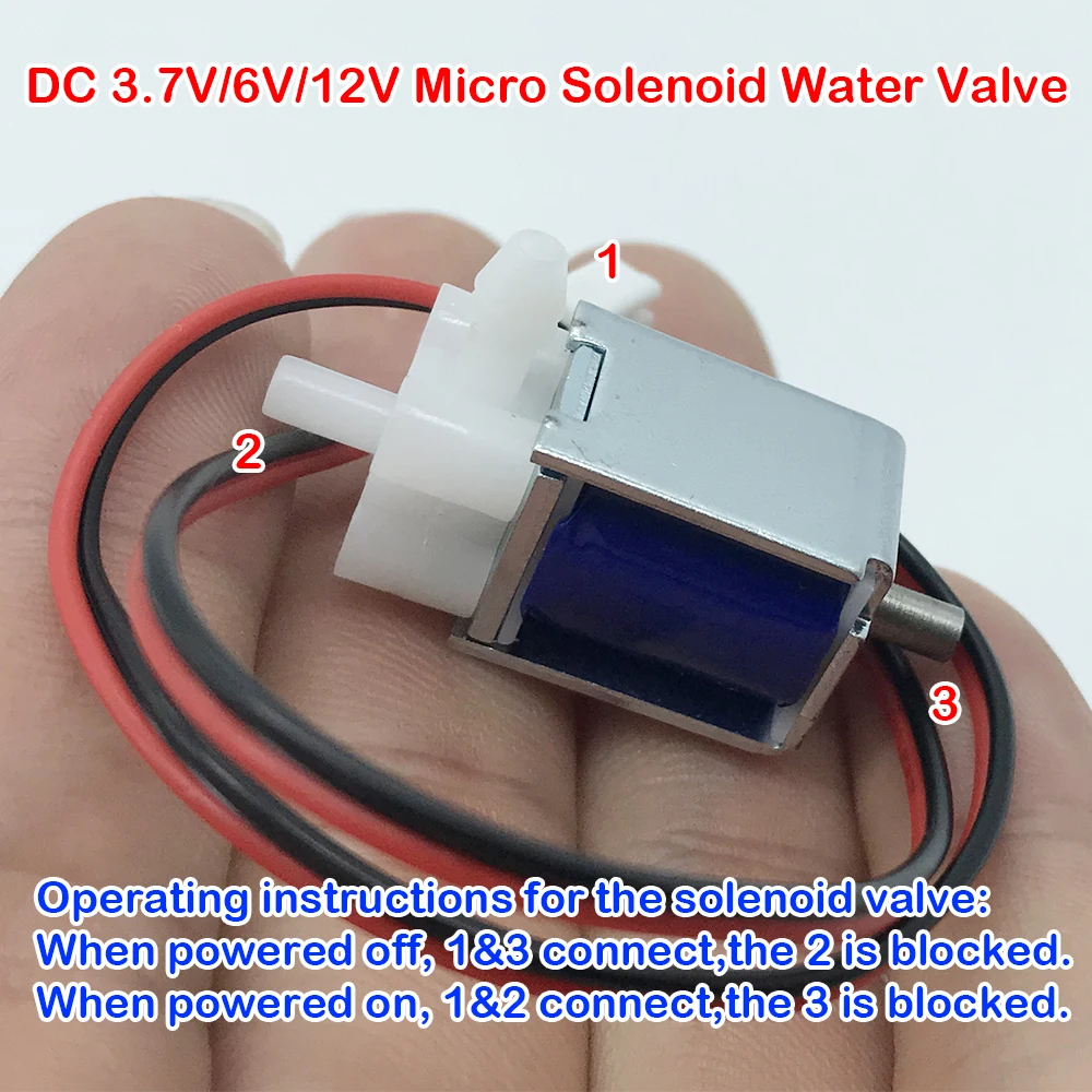 Micro-2-position-3-way-Solenoid-Valve-0420-DC-3-7V-6V-12V-Water-Valve ...