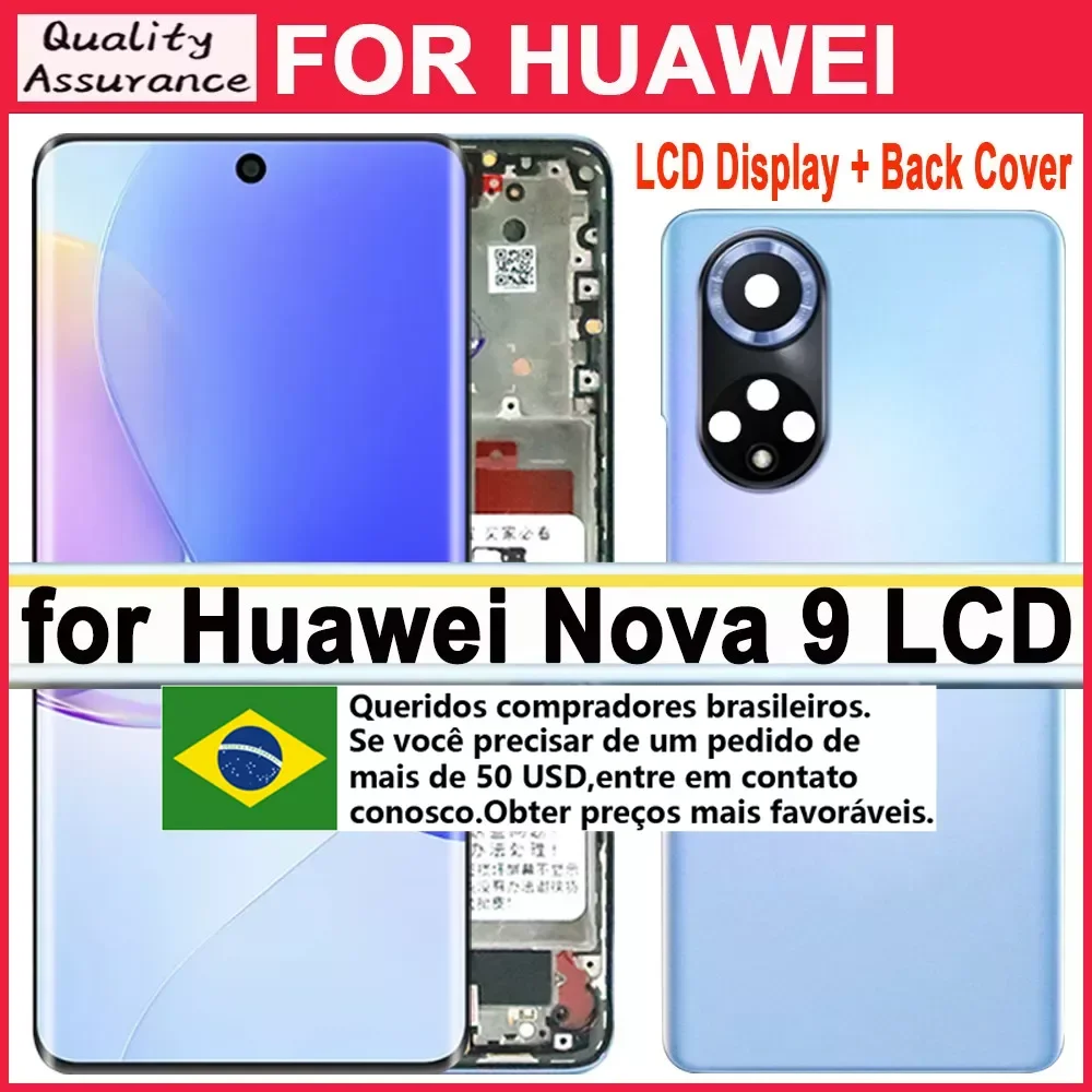 Original-6-57-OLED-Display-Replacement-For-HUAWEI-Nova-9-LCD-Touch ...
