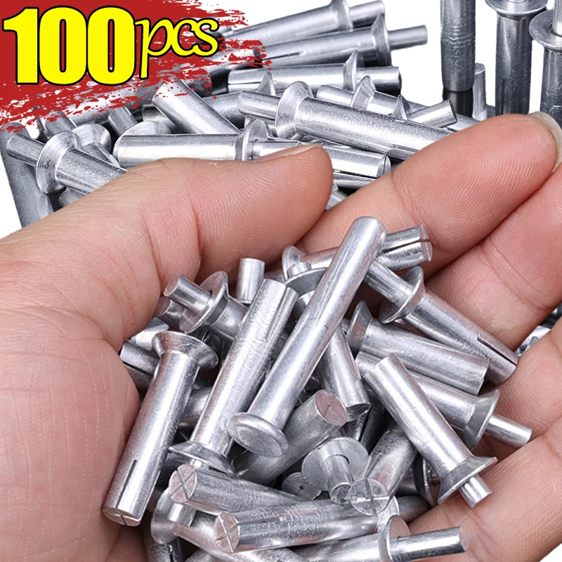 10-100PCS-Aluminum-Alloy-Hammer-Drive-Rivets-Tapping-Expansion-Screws ...