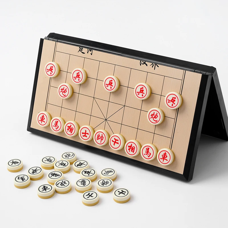 Strategy Puzzl Board Game Consol Table Camping Tournament Chinese Chess ...