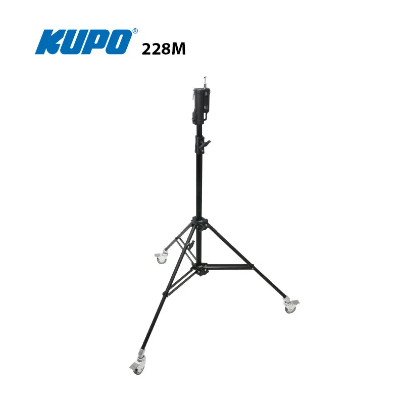 KUPO 228M Photography lamp holder tripod with wheel iron multi-function ...