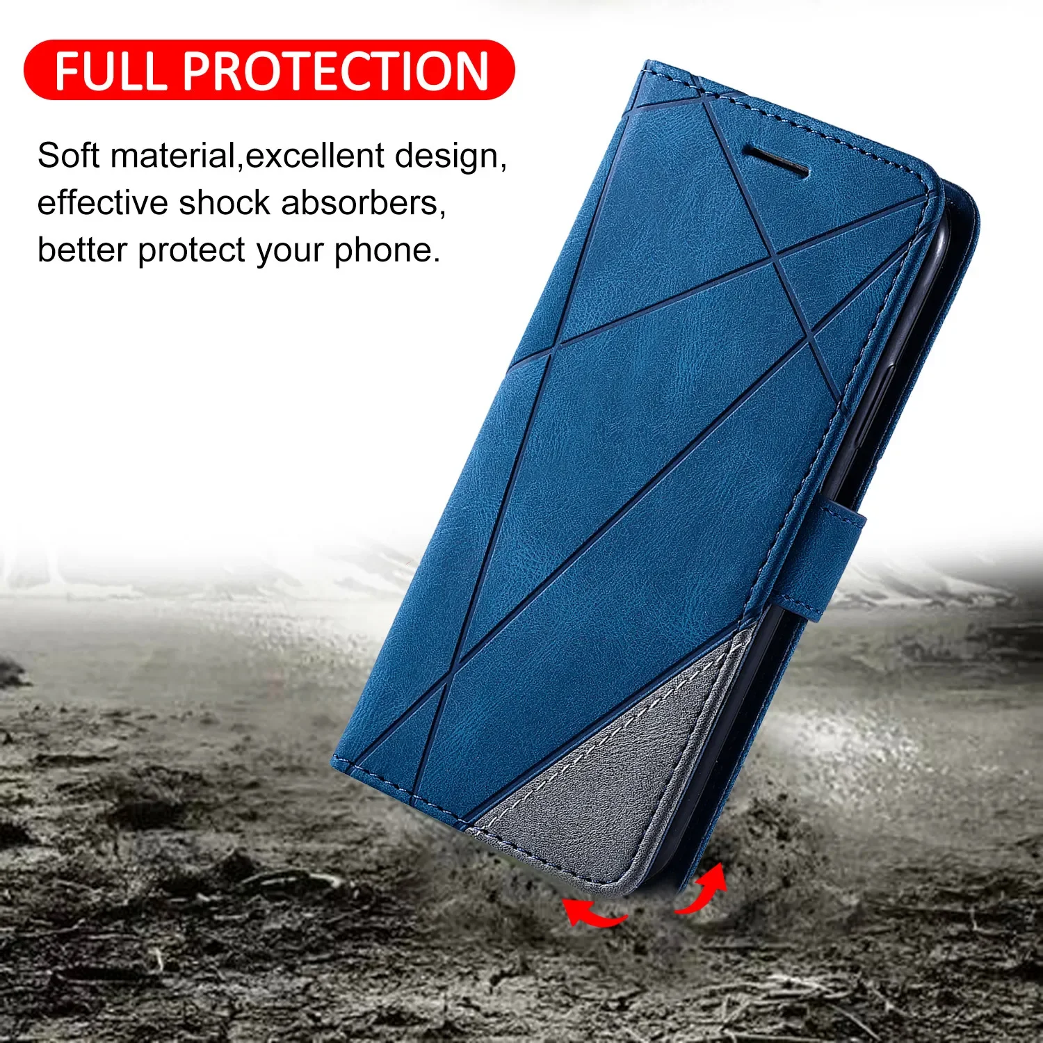 Flip-Case-For-Xiaomi-Redmi-Note-13-12S-11-10S-9-Pro-Leather-Holder-Card ...