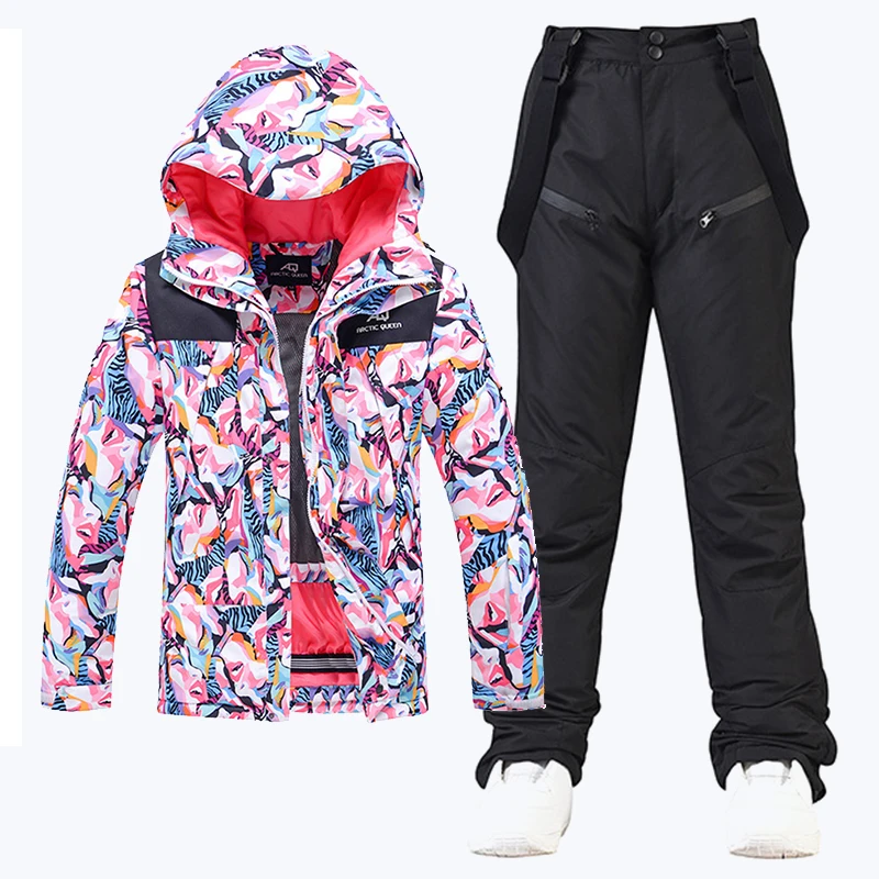 Women-S-Winter-Snow-Suit-Snowboarding-Clothing-Skiing-Costume-Warm ...