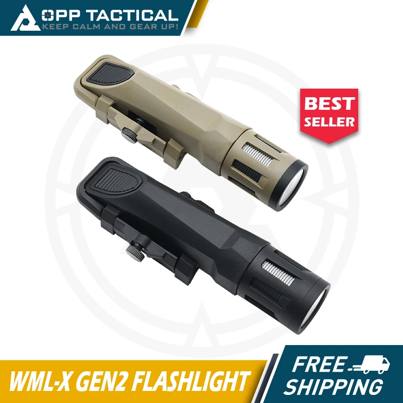 New-WML-X-GEN2-Tactical-Flashlight-3-Levels-Adjustment-Outdoor ...
